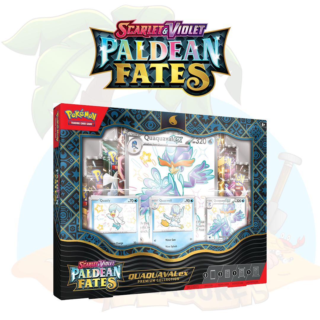 Pokémon - SV04.5 Paldean Fates Premium Collection Quaquaval ex - TCG ...