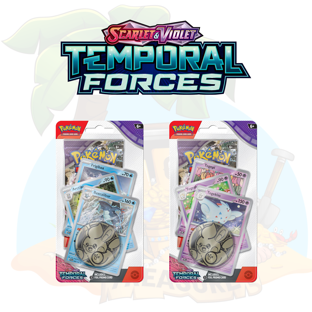 Pokémon - SV05 Temporal Forces Premium Checklane Blister Set - TCG Treasure