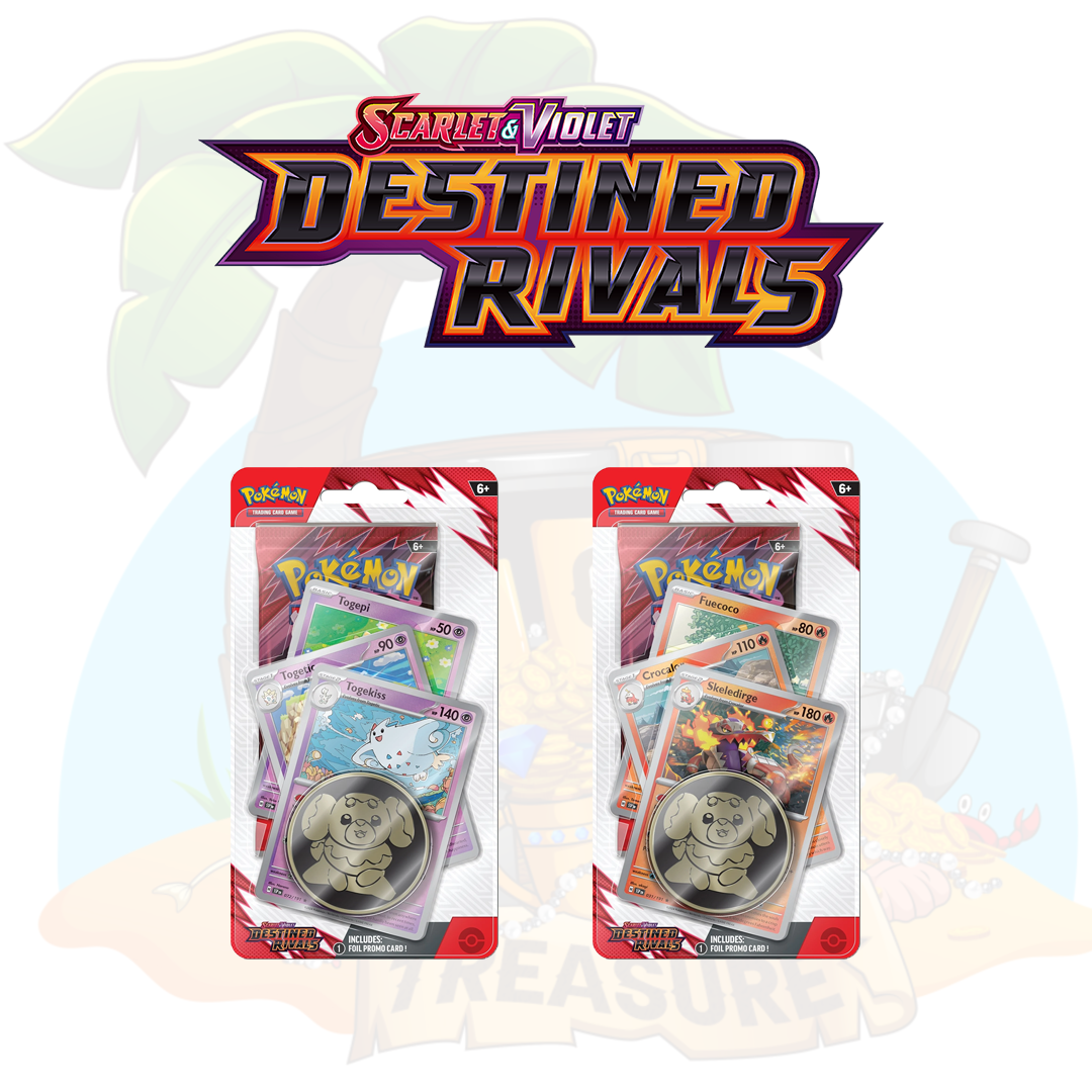 Pokémon - SV10 Destined Rivals Premium Checklane Blister Set - TCG Treasure